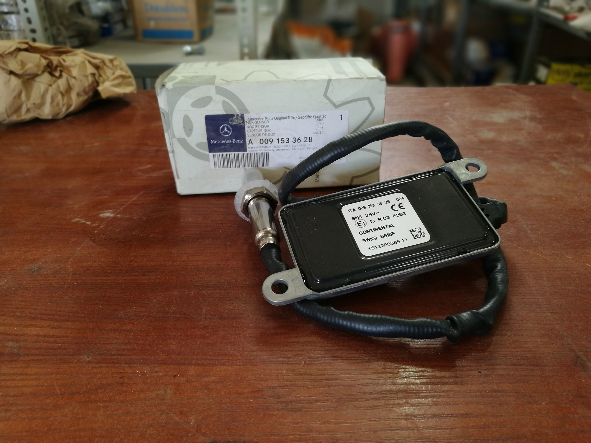 Trade your excess stock. StokArti - MERCEDES MERCEDES SENSORU A0091533628